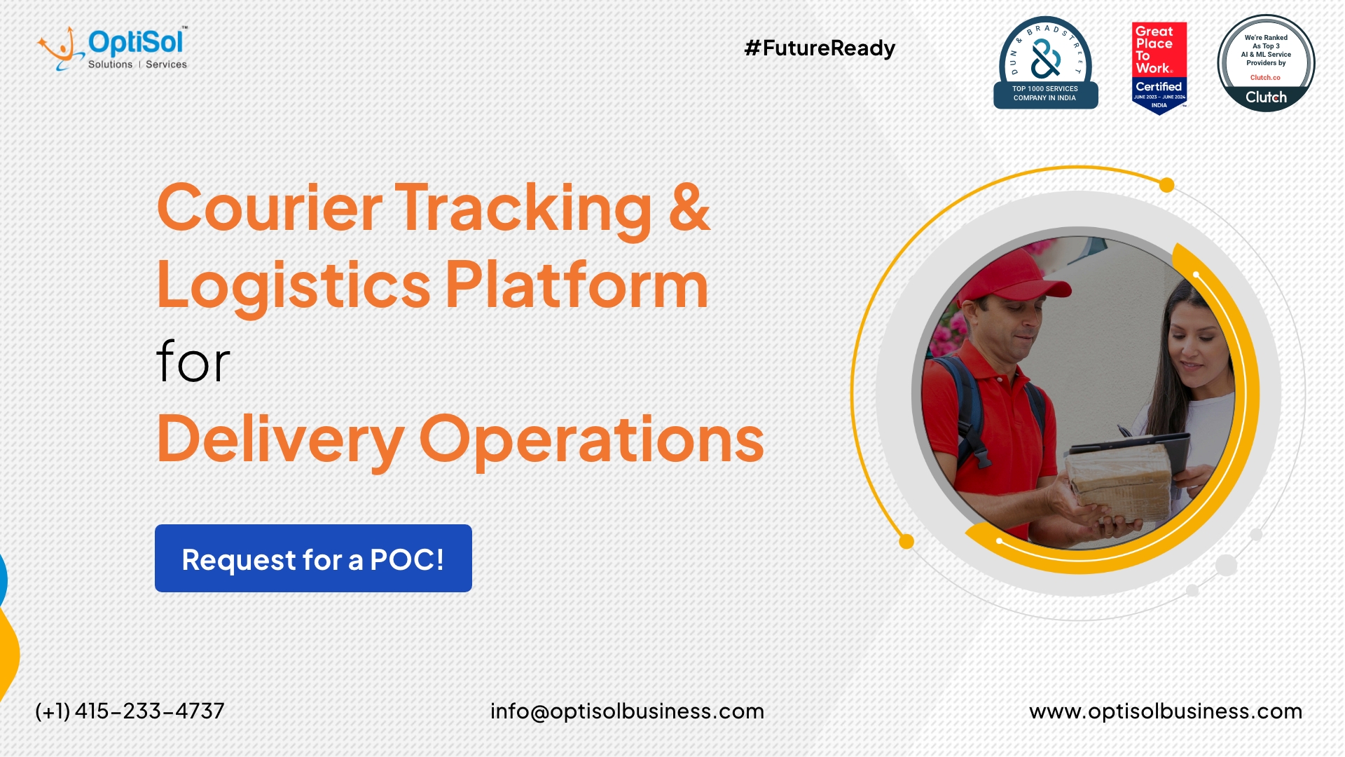 Courier Tracking and Logistics Platform for Delivery Operations