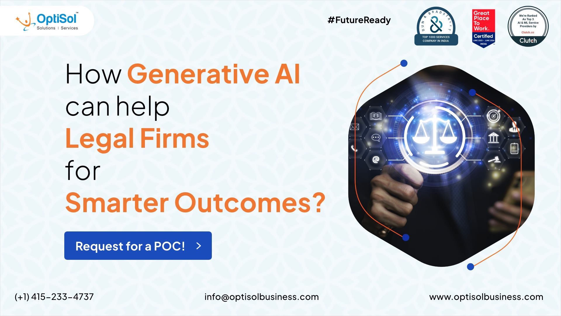 How Generative AI Can Help Legal Firms for Smarter Outcomes?