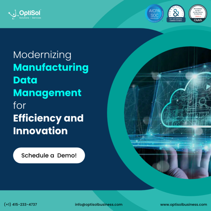 Modernizing Manufacturing Data Management Modernizing Manufacturing Data Management