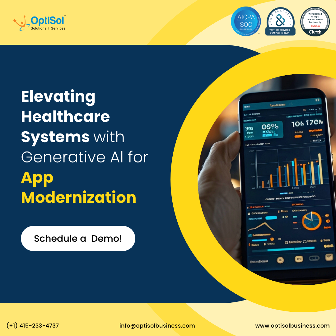 Elevating Healthcare Systems with Generative AI for App Modernization