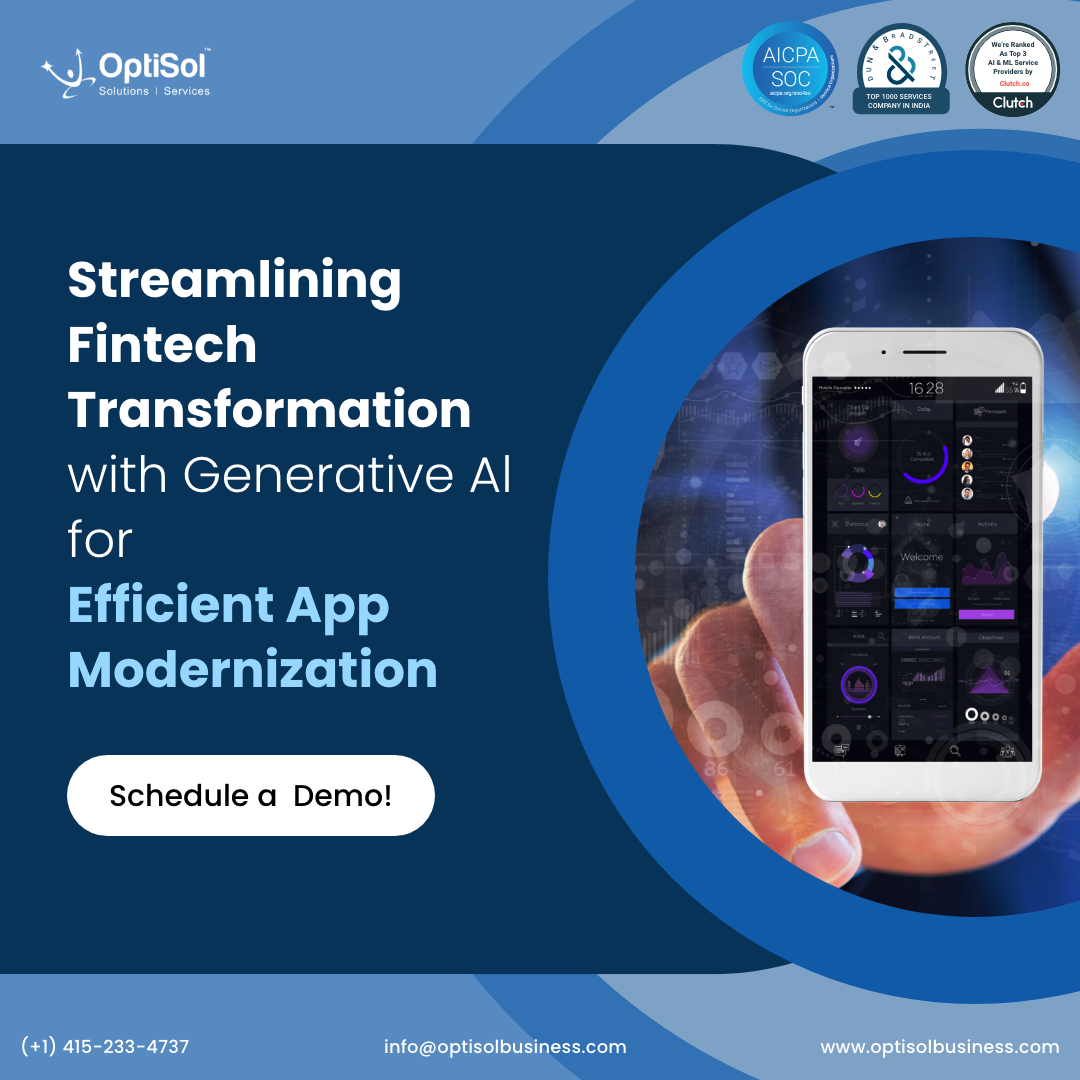 Streamlining Fintech App Modernization With Generative Ai