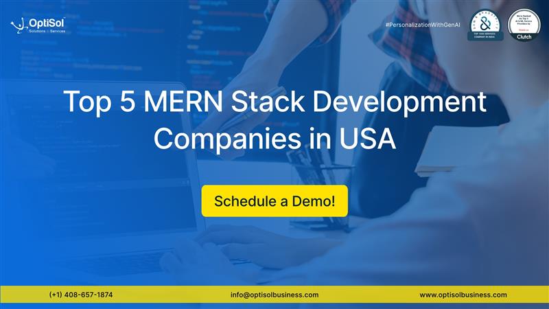Top 5 MERN Stack Development Companies in USA
